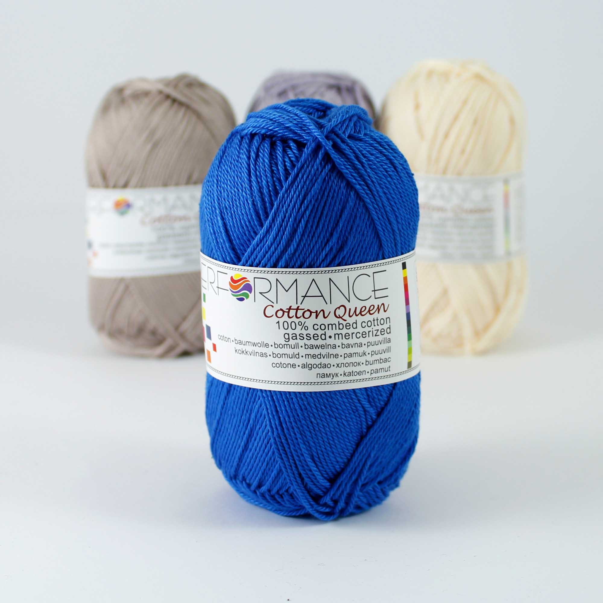 Lana Performance Cotton Queen Azul Rey # 0100 x 50 gramos – Entrelanas ...