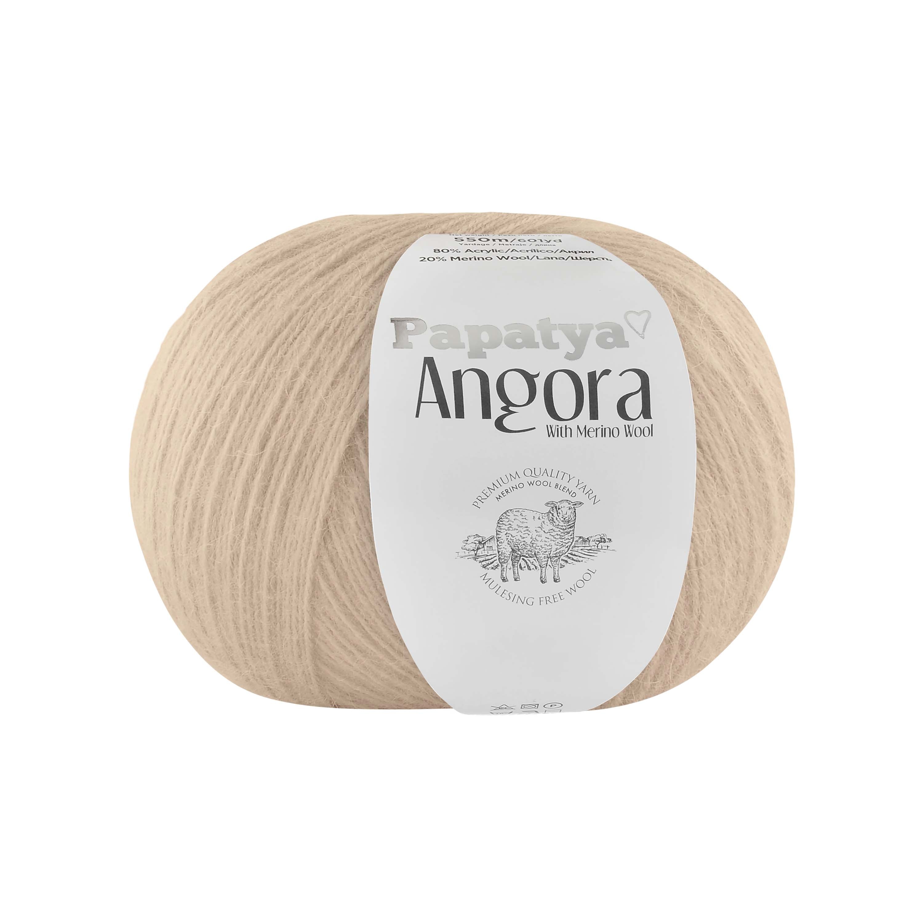 Lana Papatya Angora Camel # 4180 – Entrelanas Sala de Tejido