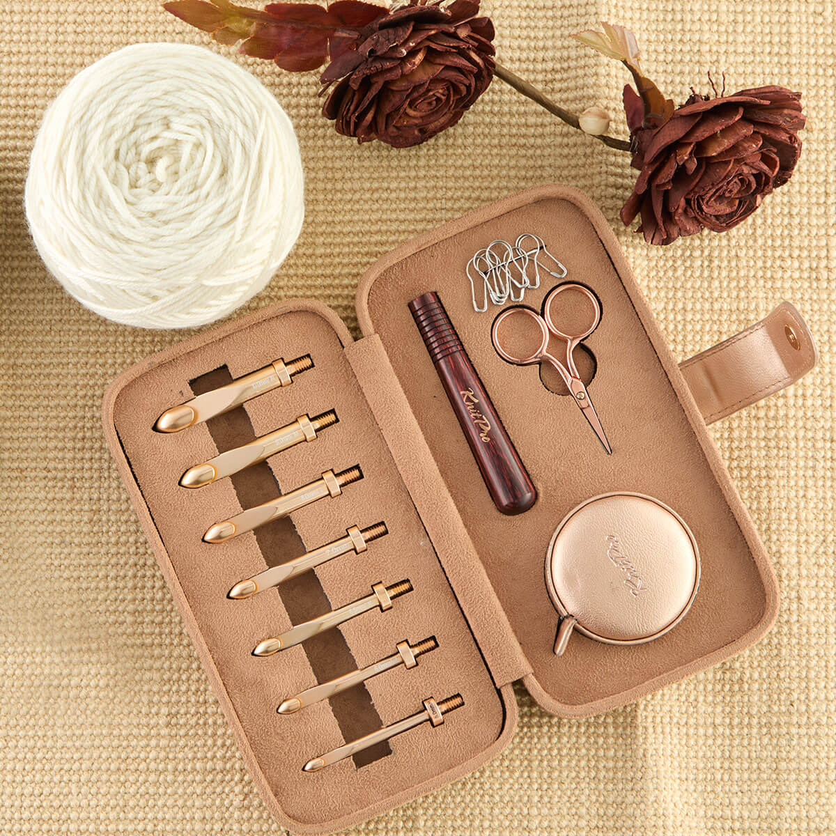 Kit de Agujas de Crochet KnitPro Oasis Chunky (Numeros Grandes ...