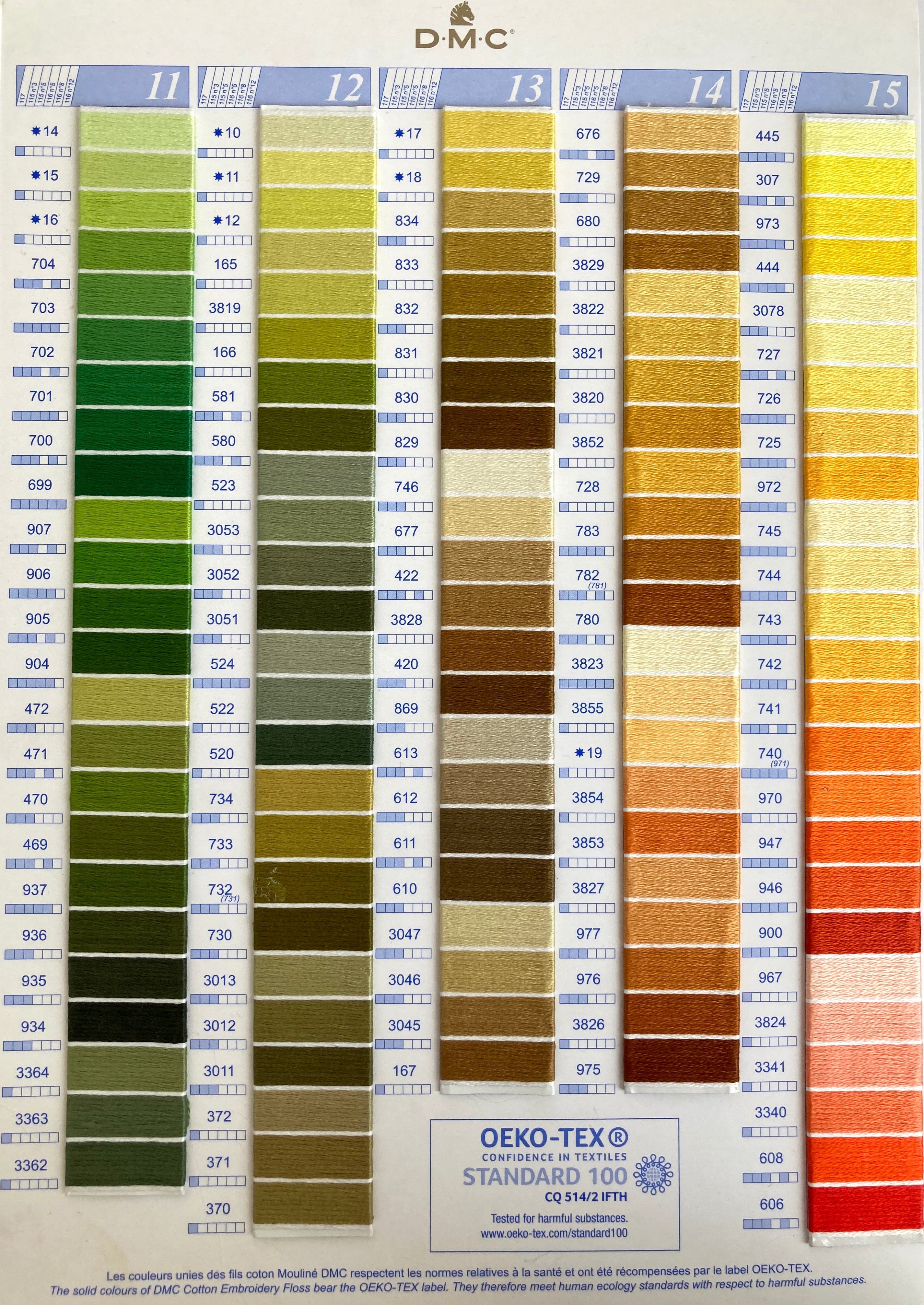 Hilo para Bordar DMC Mouliné Spécial - 3340 - Naranja – Entrelanas Sala ...