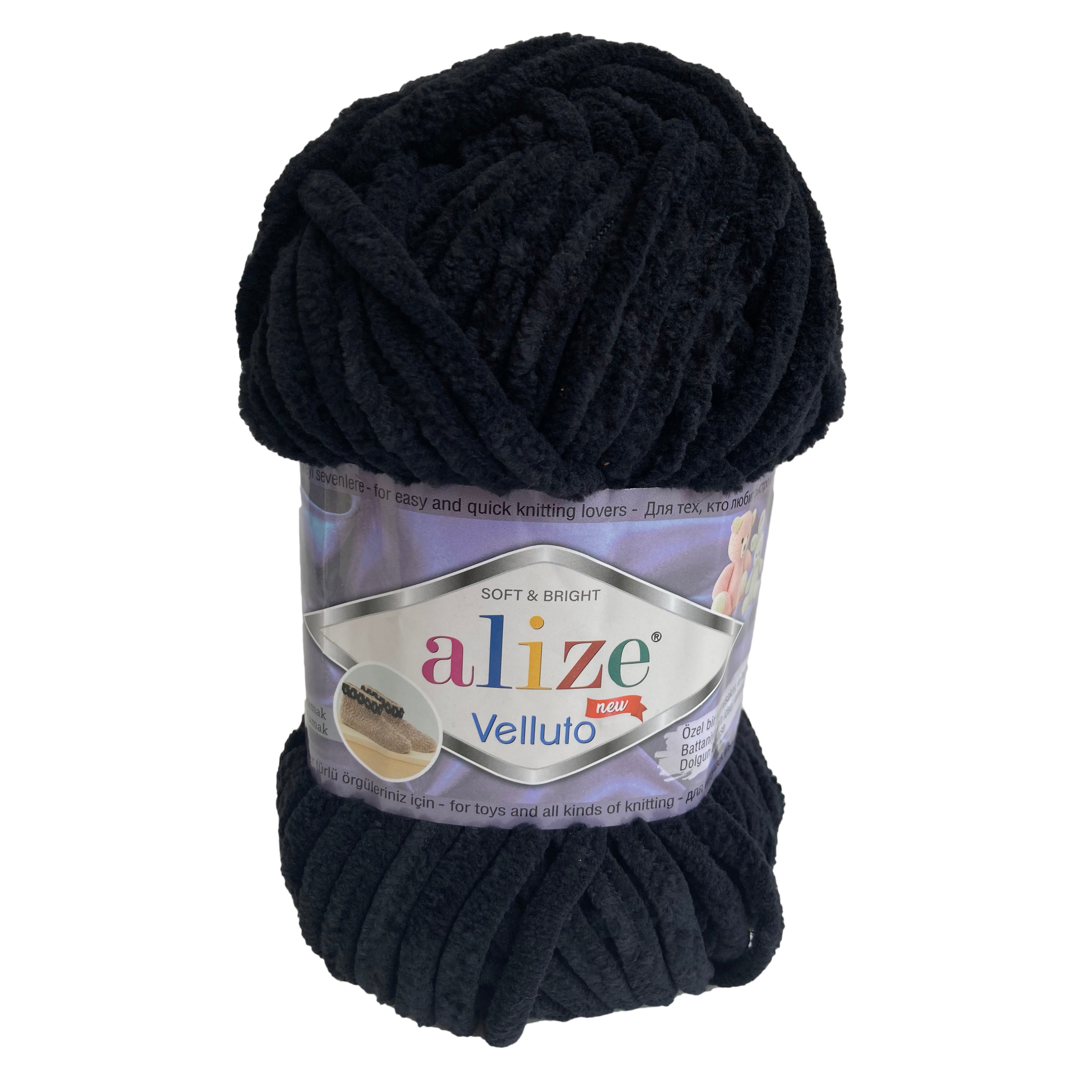 Alize Velluto Negro #60 – Entrelanas Sala de Tejido