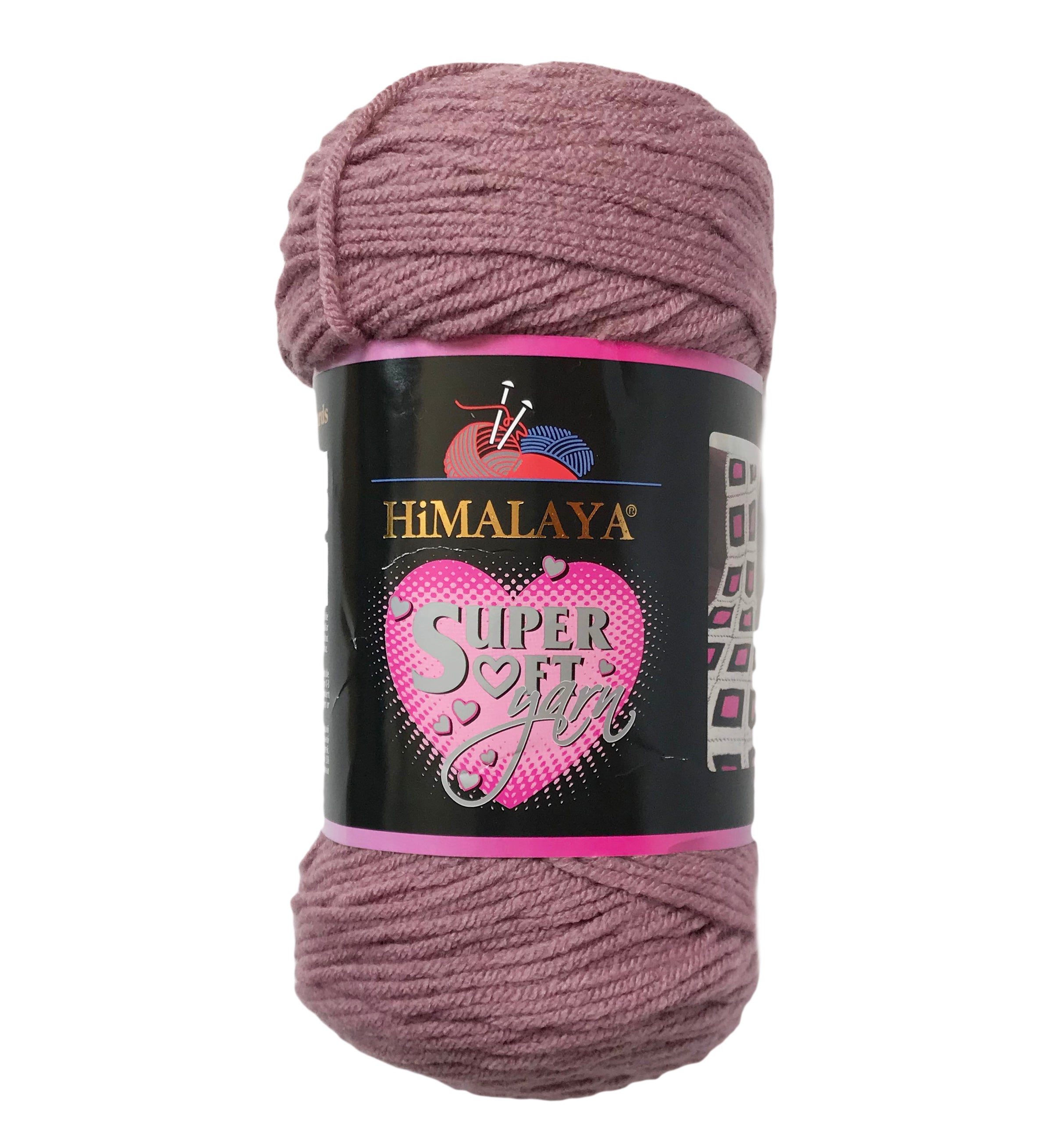Lana Himalaya Super Soft Mora en Leche #80816 – Entrelanas Sala de Tejido
